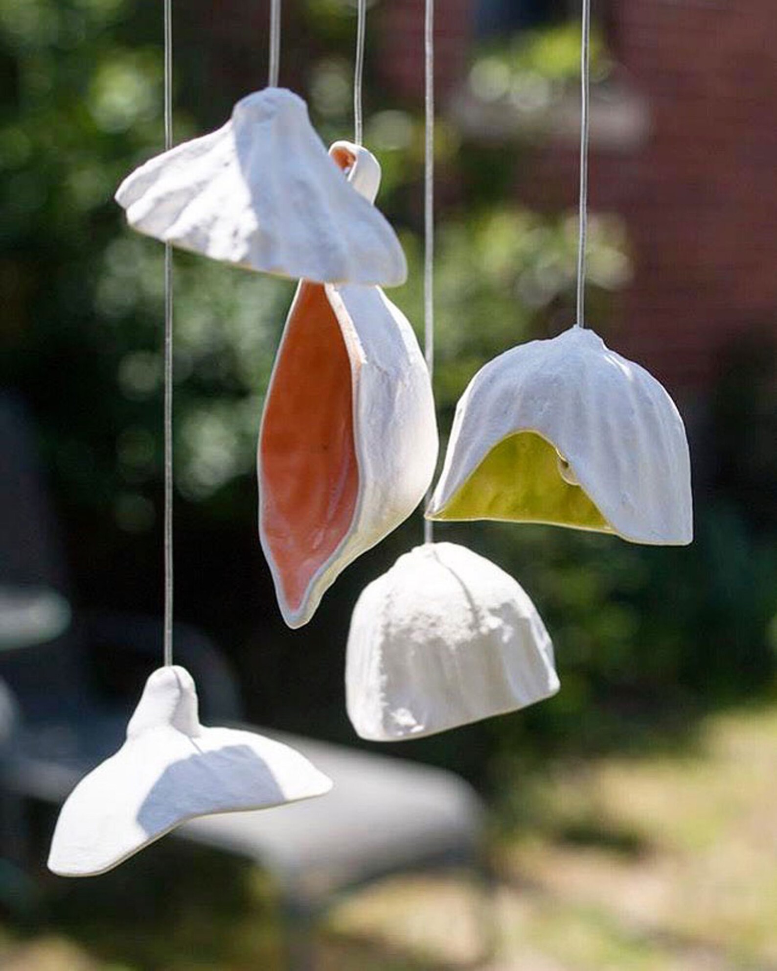 Porcelain Bells Australian Bush Gumnut Handmade Tinkling | Etsy