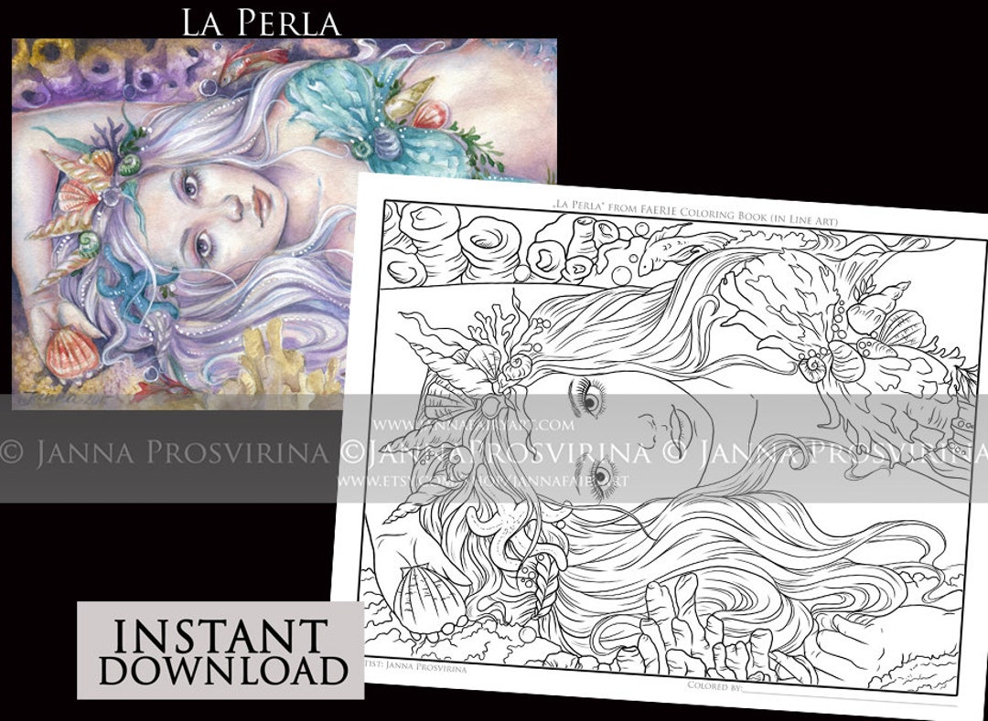 Kit&clowder Coloring Classes Digital Stamp, Printable, Instant Download ...