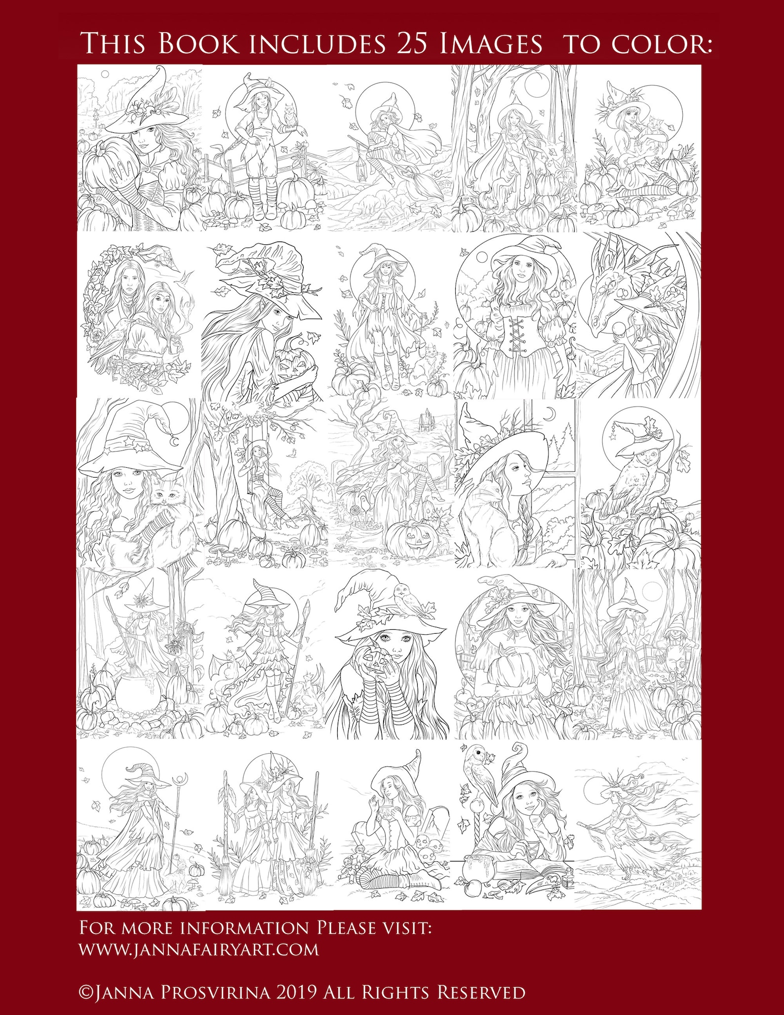 Digital Book Coloring Pdfprintable Instant Download Digi - Etsy