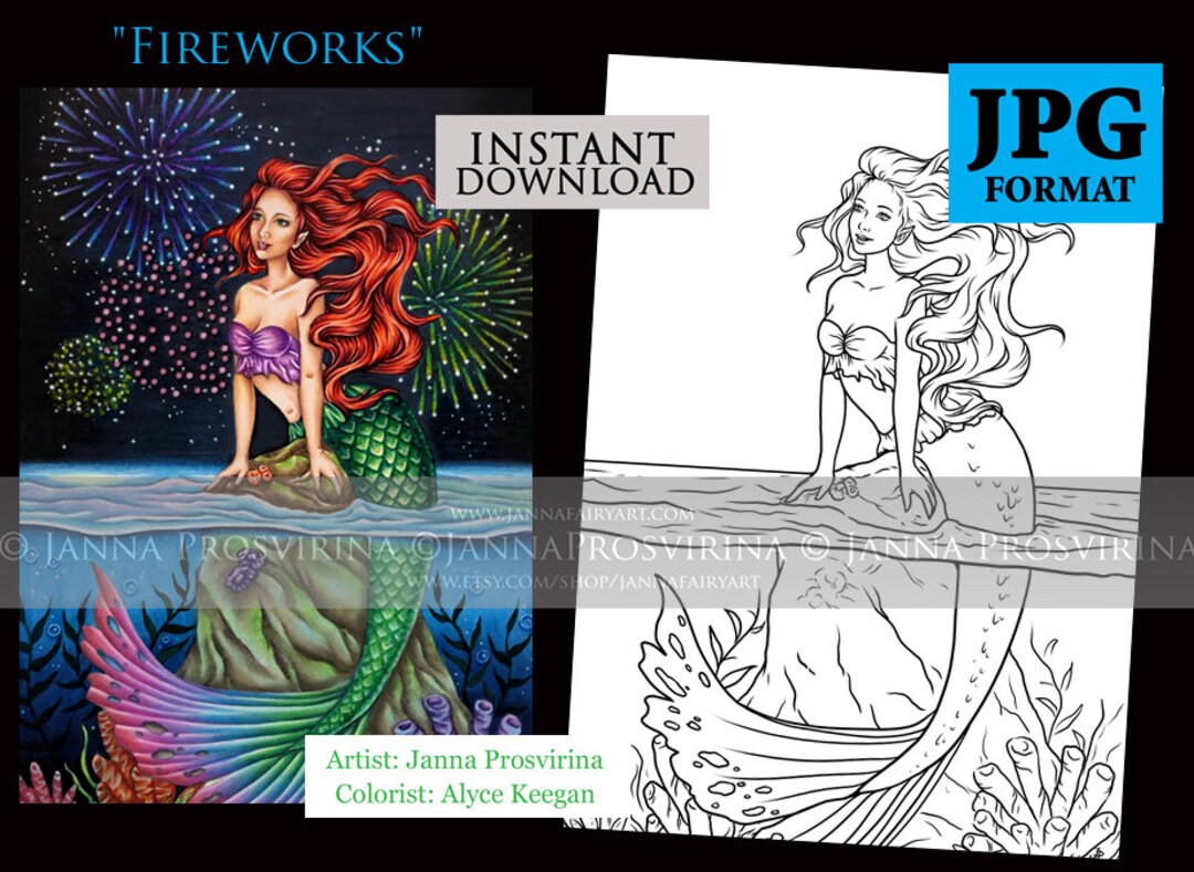 Kit&clowder Coloring Classes Digital Stamp, Printable, Instant Download ...
