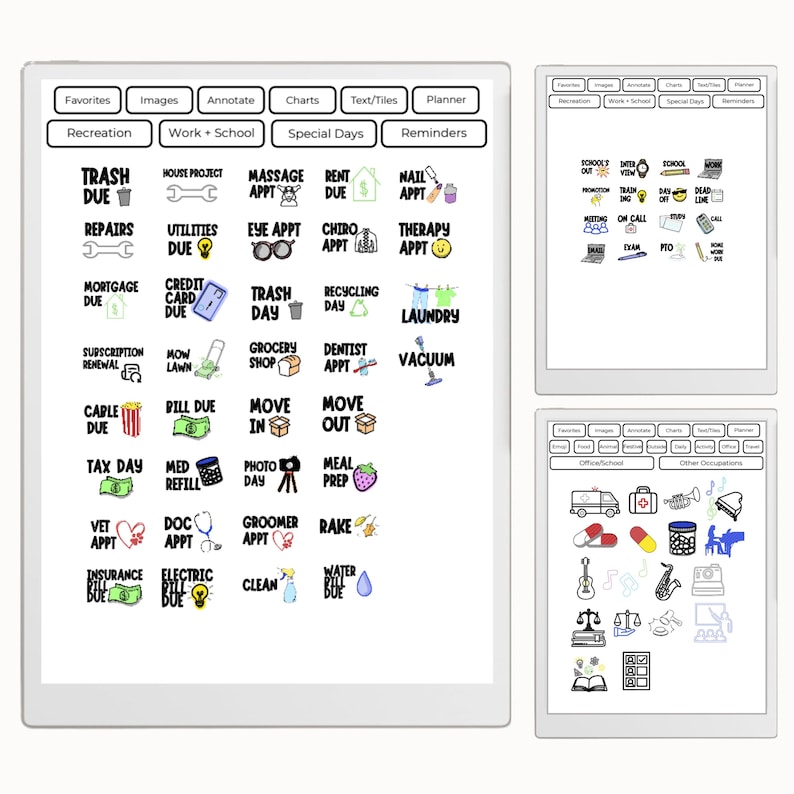 Remarkable Paper Pro Stickers | Rmdoc Stickers for Remarkable Paper Pro ...