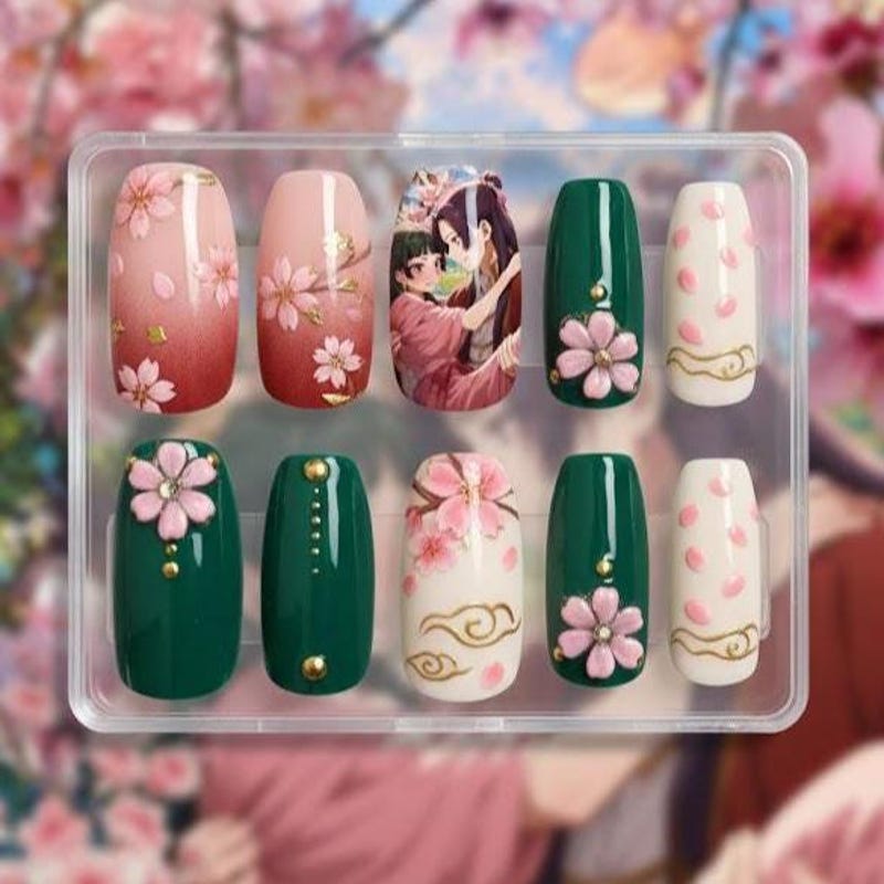 Nail Boxes Anime - Etsy UK