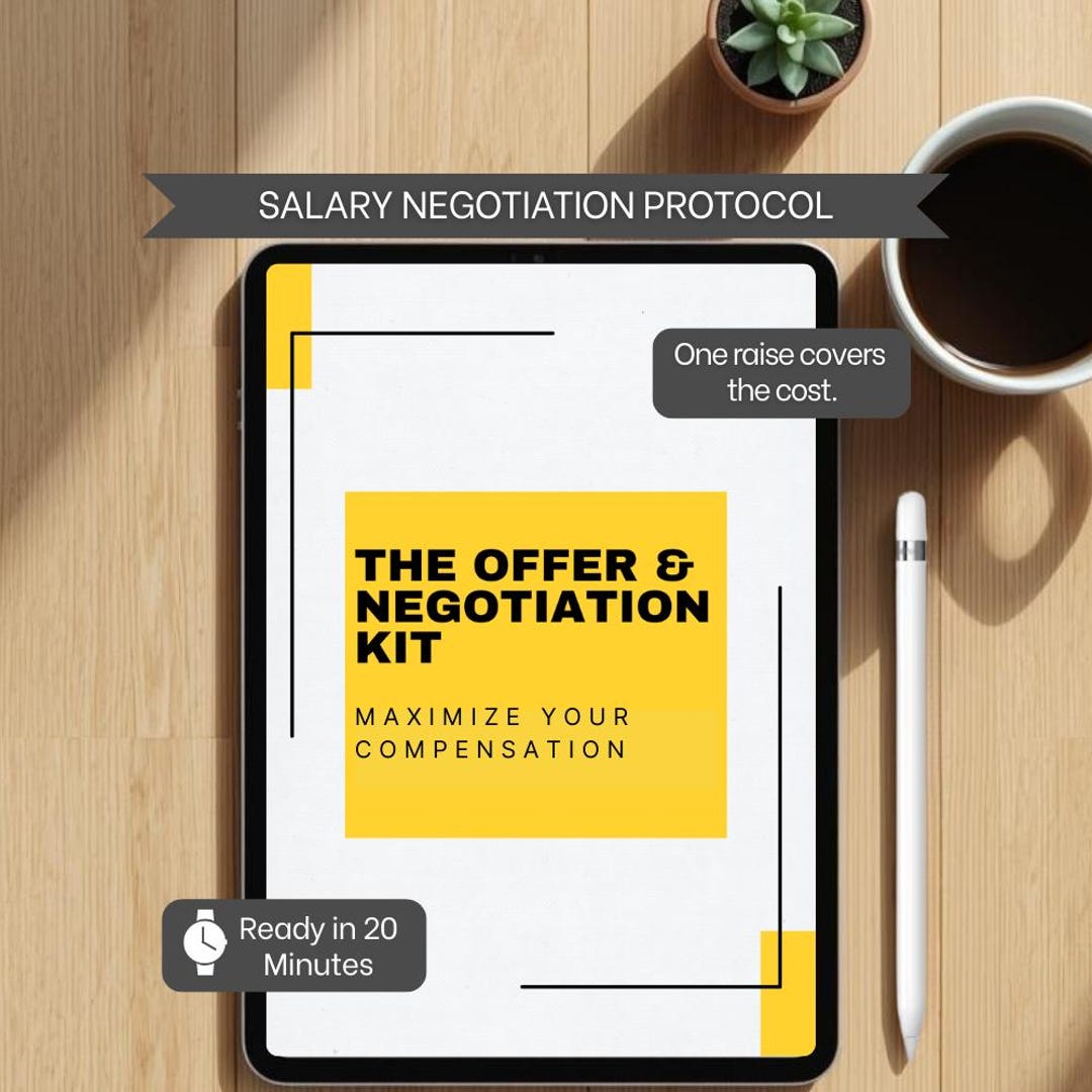 Job Offer Negotiation Scripts | Salary Counter Proposal Template | New ...