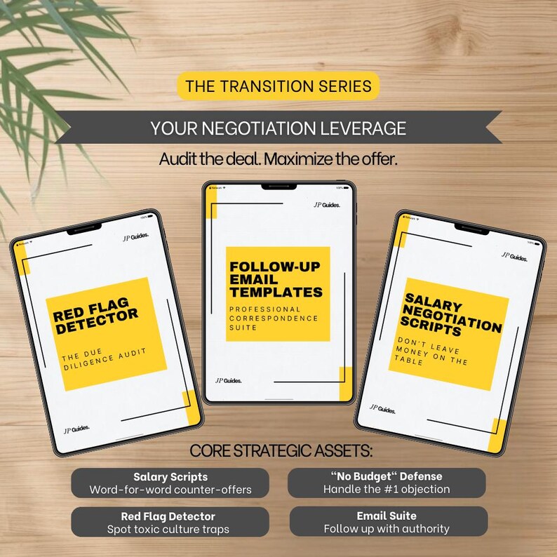 Salary Negotiation Script | Job Offer Counter Proposal | Interview Guide | Job Contract Audit ...