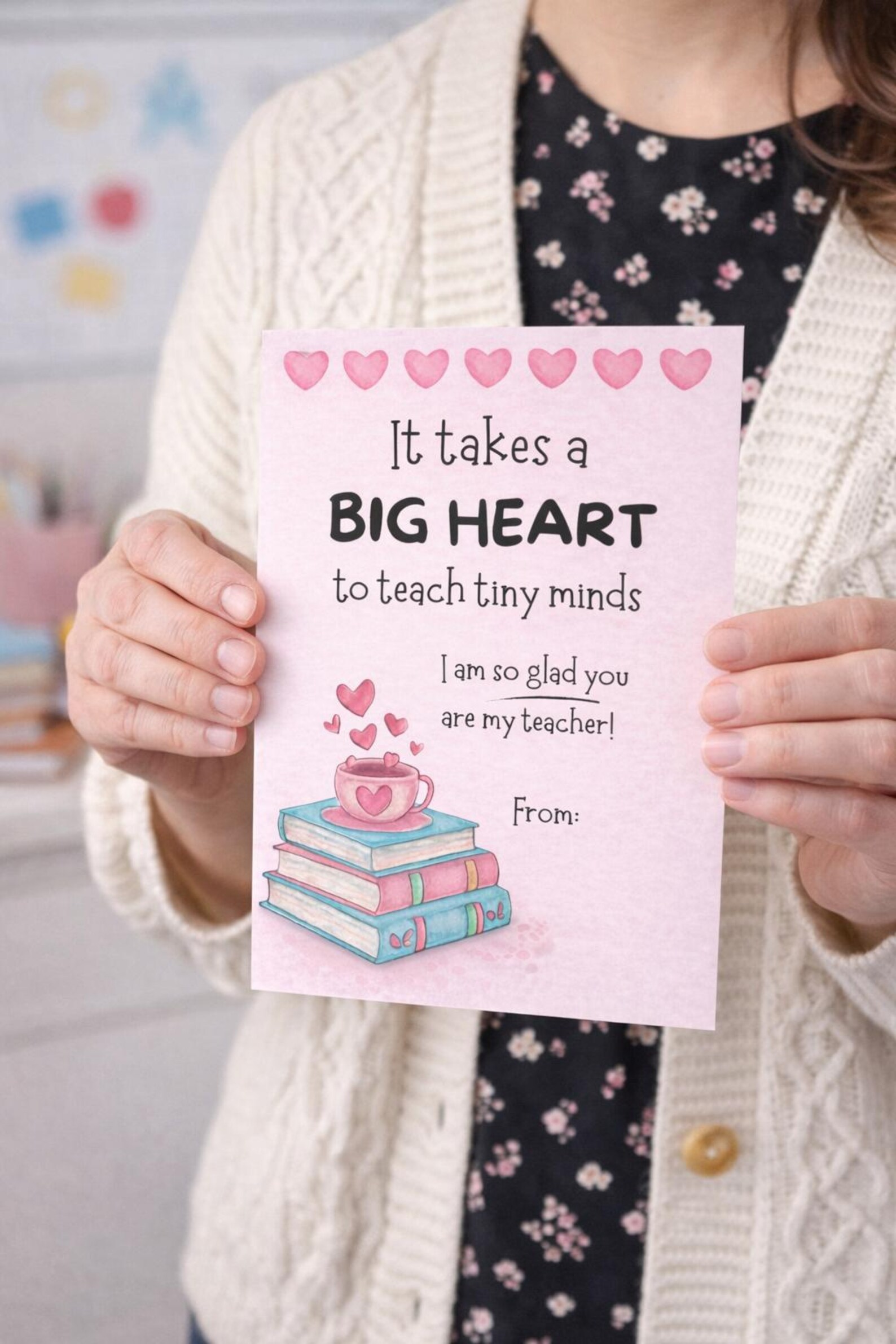 Valentine-for-teacher, Teacher Valentine Card, Digital Download - Etsy