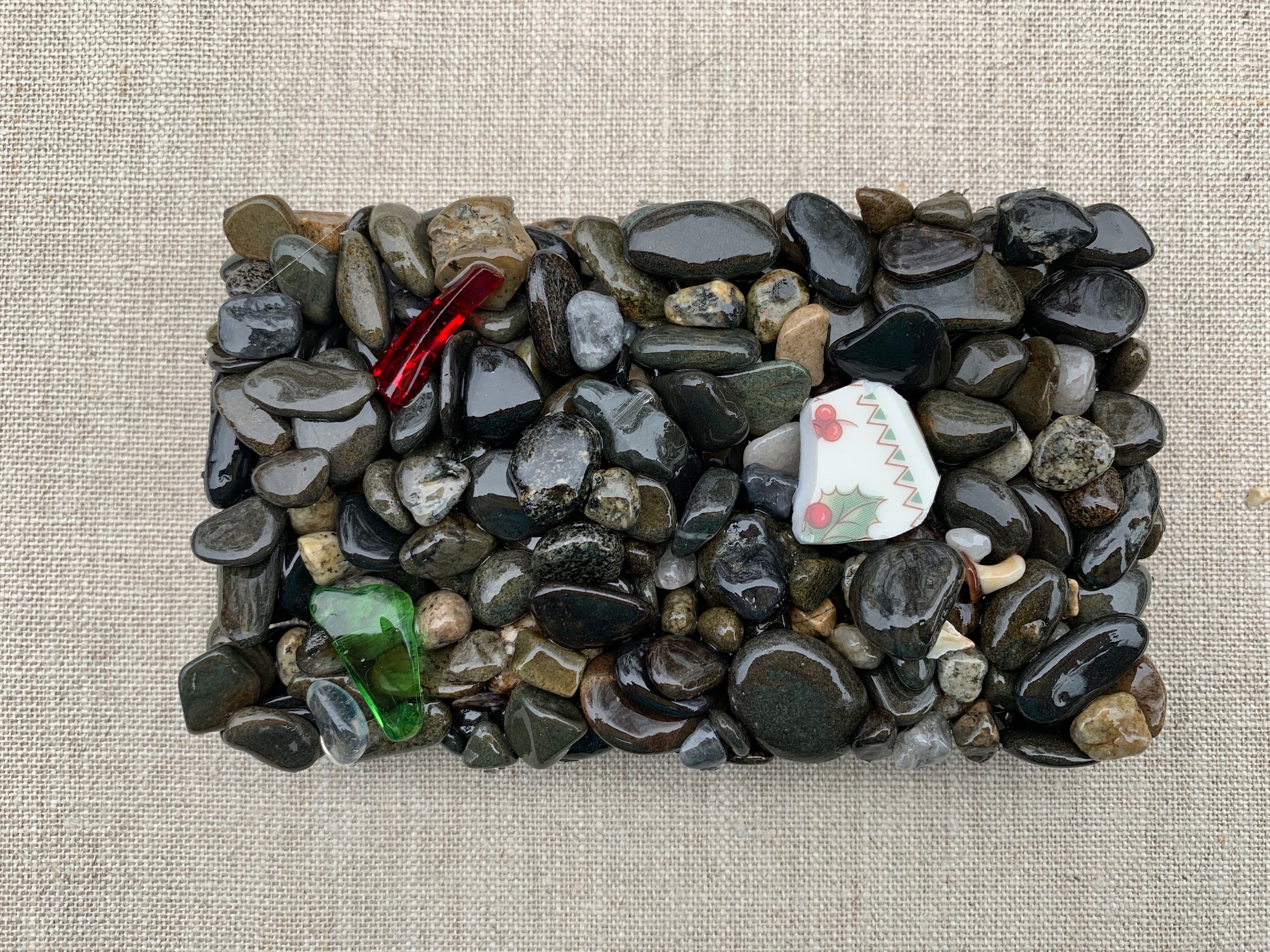 Bathroom Soap Dishes & Dispensers Home & Living Beach Pebble Soap Dish ...