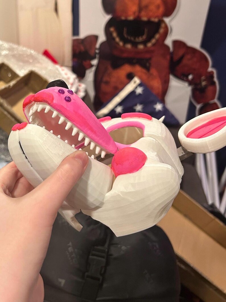 Funtime Foxy | Five Nights at Freddy’s Wall-hanging Head - Etsy
