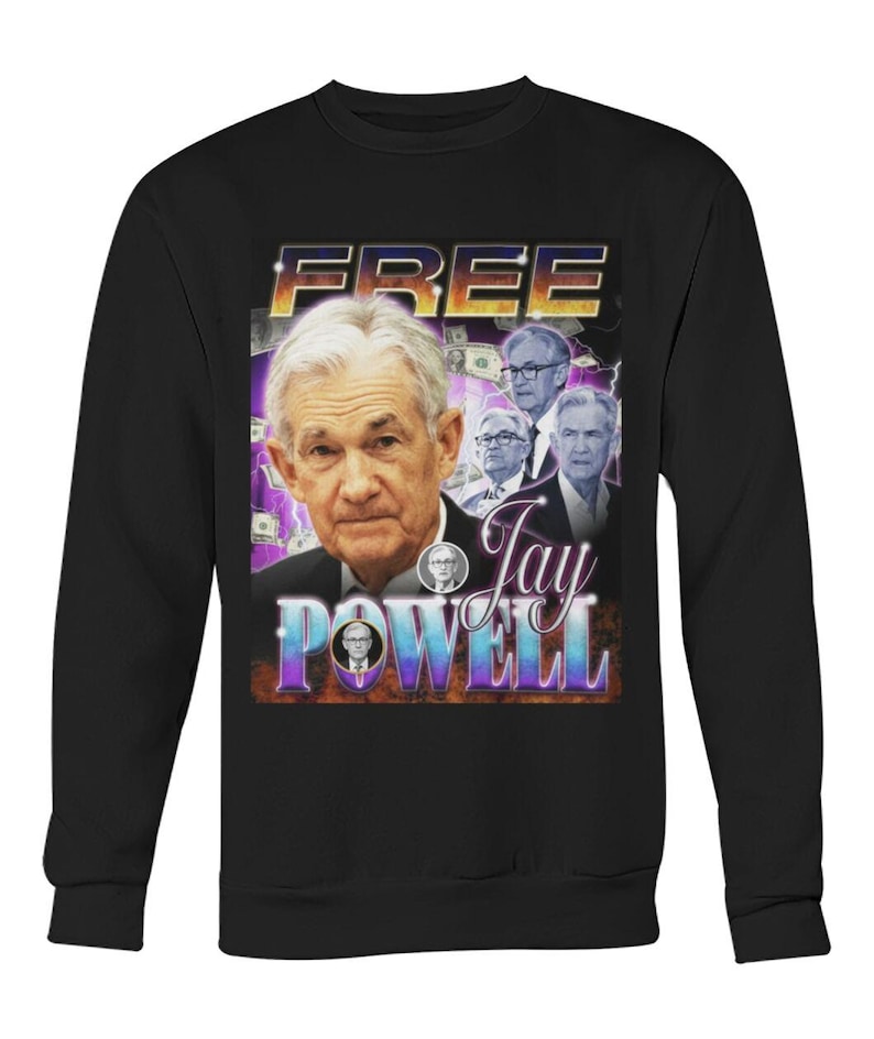 Vintage Free Jay Powell Shirt, Jerome Powell Fan Tee, Funny Fed Chair ...