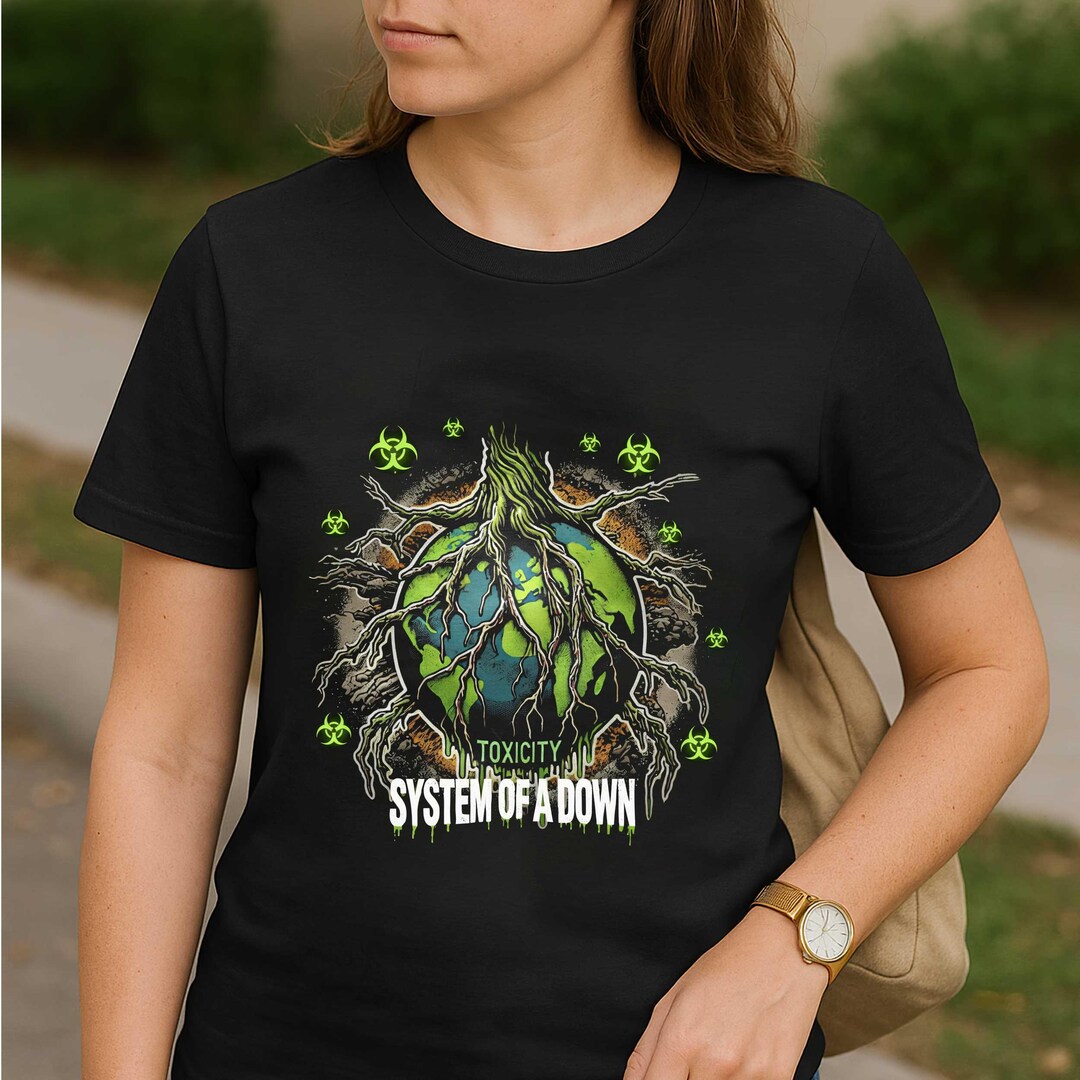 Vintage System of A Down Toxicity T-shirt | Metal Band Tee | SOAD Merch ...