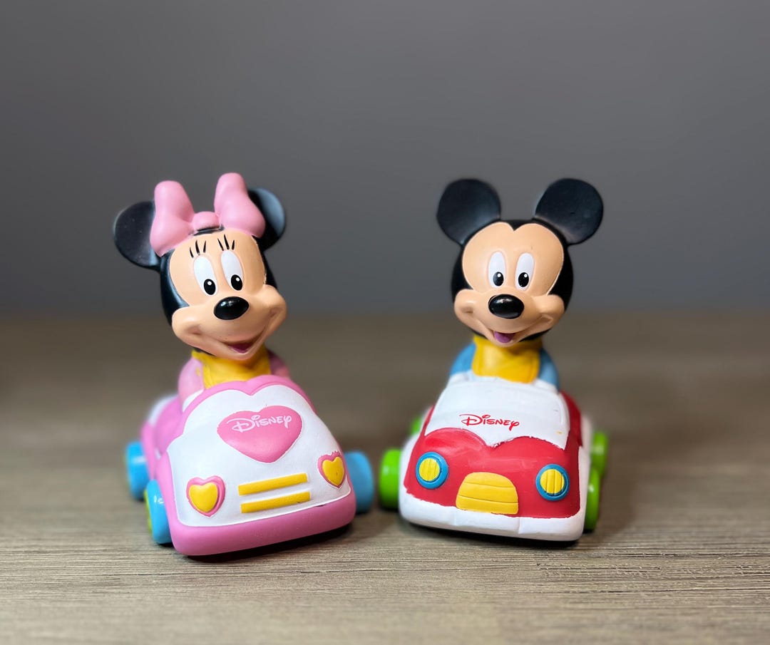 Disney Babies Mickey & Minnie Mouse Push Car Toy Set – Clementoni ...