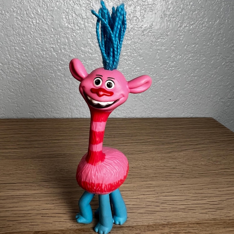 Stripe Hair Troll - Etsy