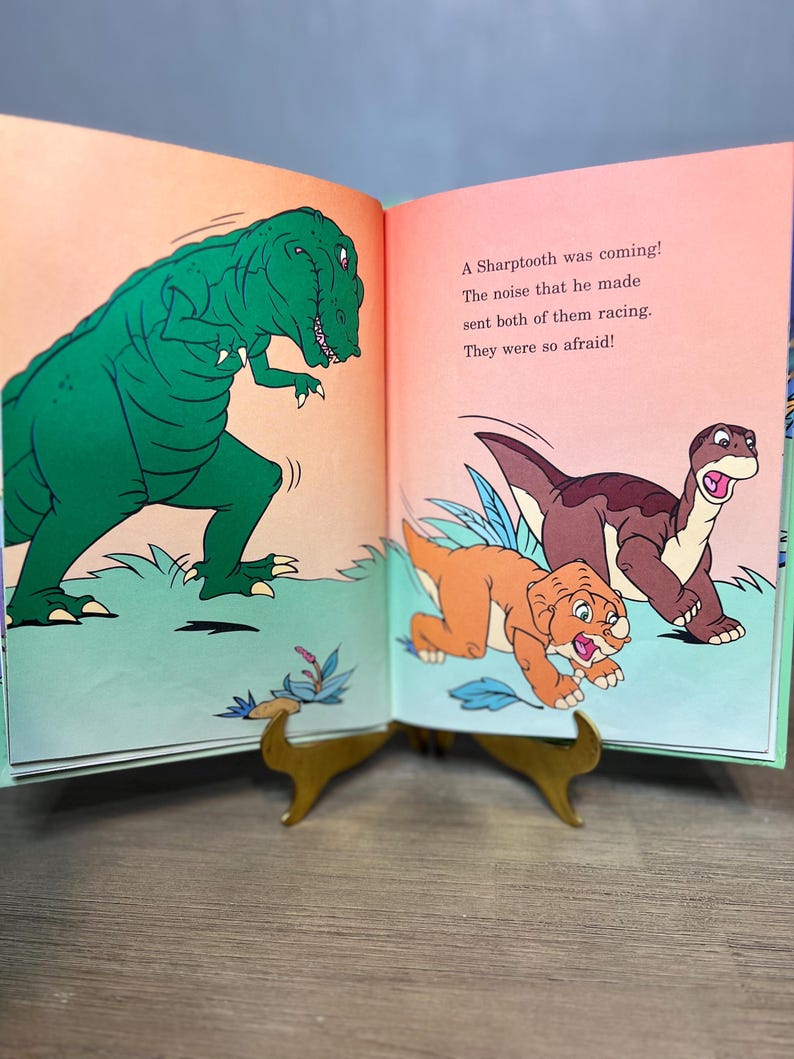 The Land Before Time 1999 Hardcover Beginner Book, Adapted for Early ...