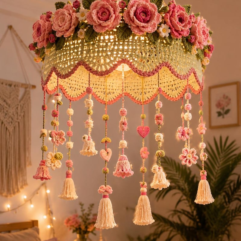 Chandelier Floral - Etsy UK