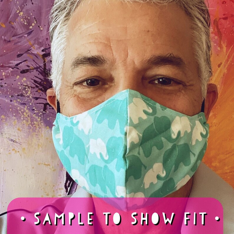 The BERT cotton face mask | Etsy