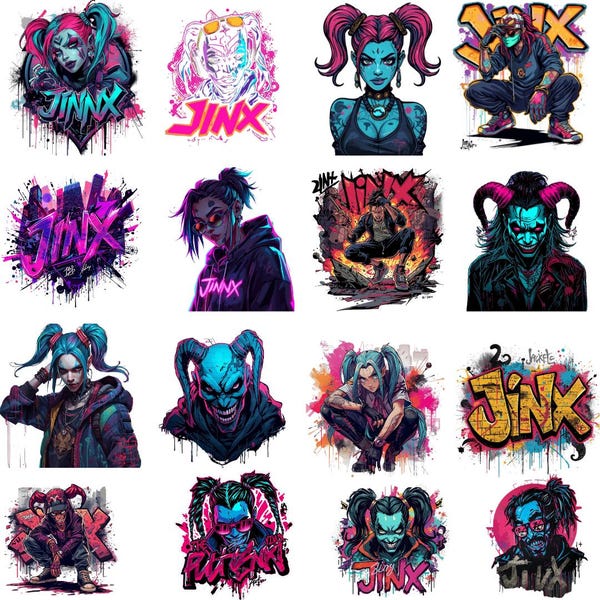 Jinx Graffiti - Etsy