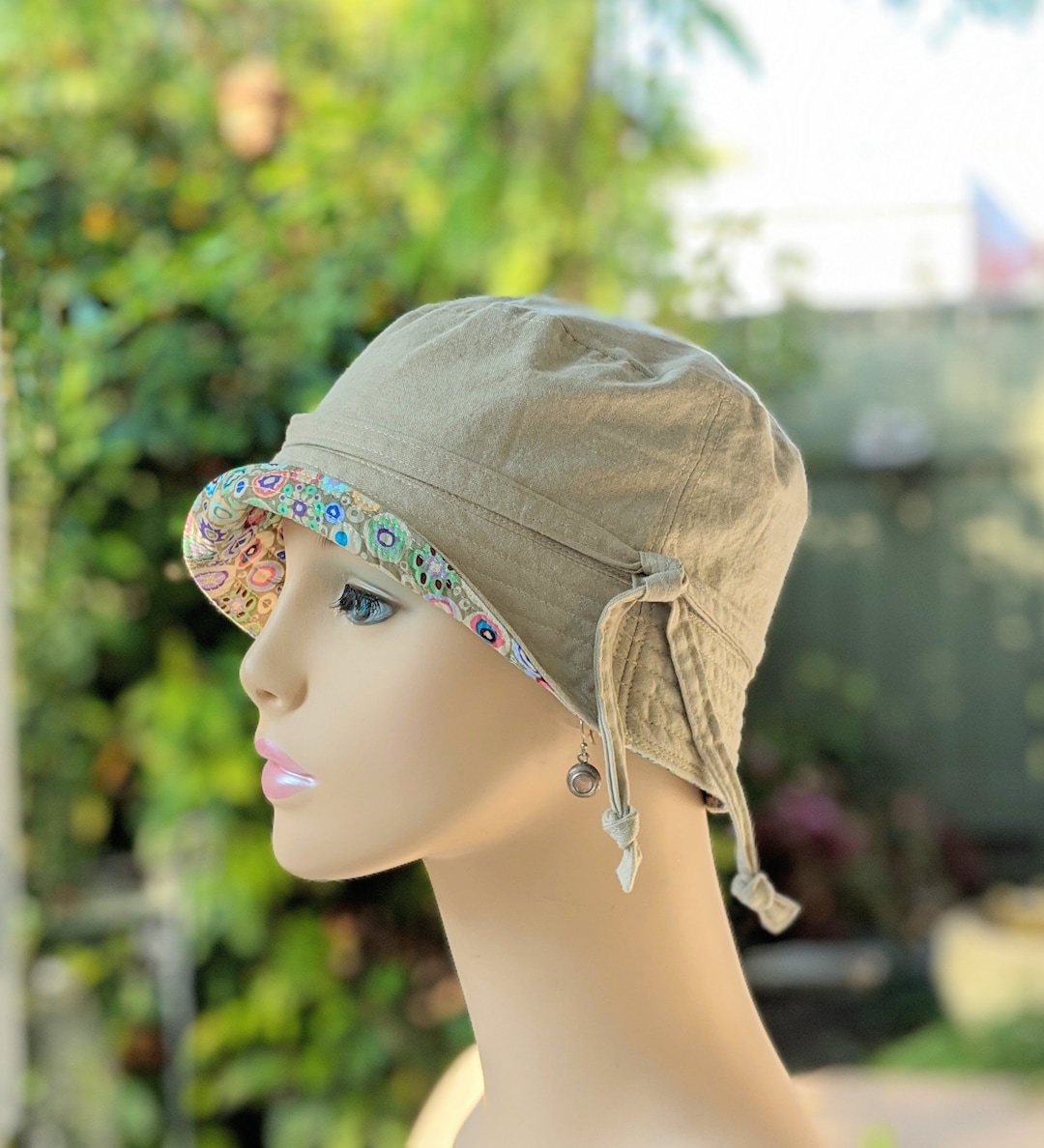Chemo Hats, Women's Cancer Hat, Organic Cotton, USA Made, Size Chart in ...