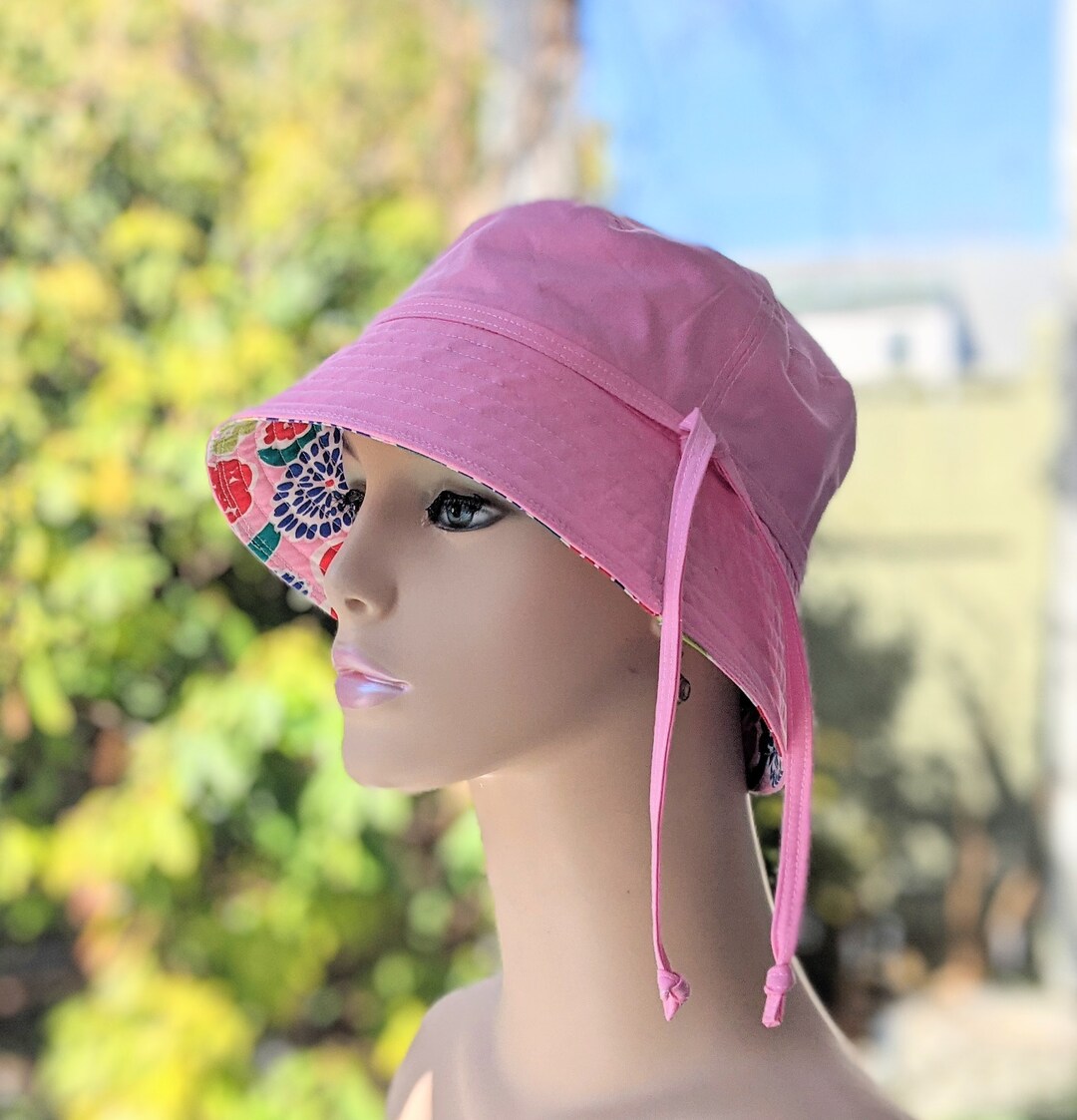 Women's Chemo Hat, Cancer Hat, Mini Sun Hat, See 3rd/4th Photo for Size ...