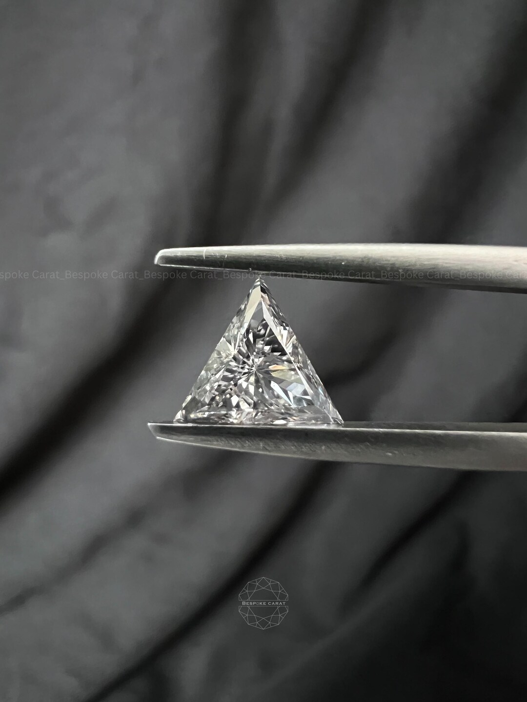 Triangle Cut Lab Grown Diamond | Fancy Geometric Cut | Made to Order - Etsy
