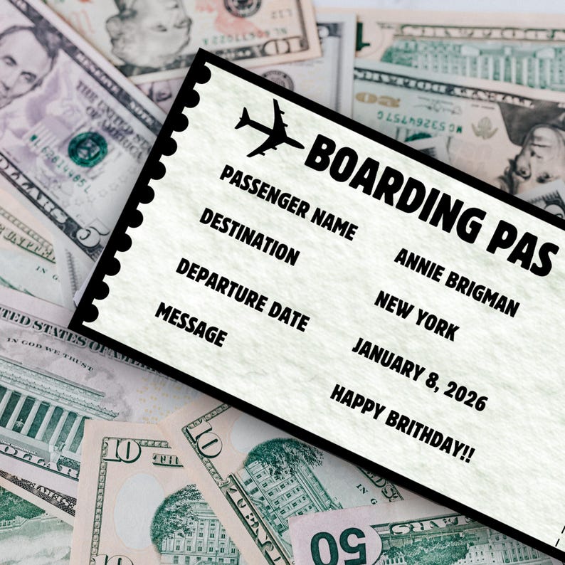 Editable Surprise Trip Boarding Pass Template (digital Download) - Etsy ...