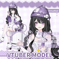 Vtuber Asset - Rigged Double Bow Accessory for Vtube Studio, Moc3 File ...