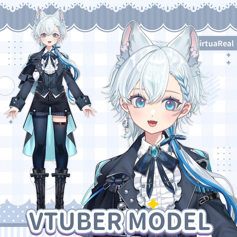 Free Vtuber Male Models - Etsy