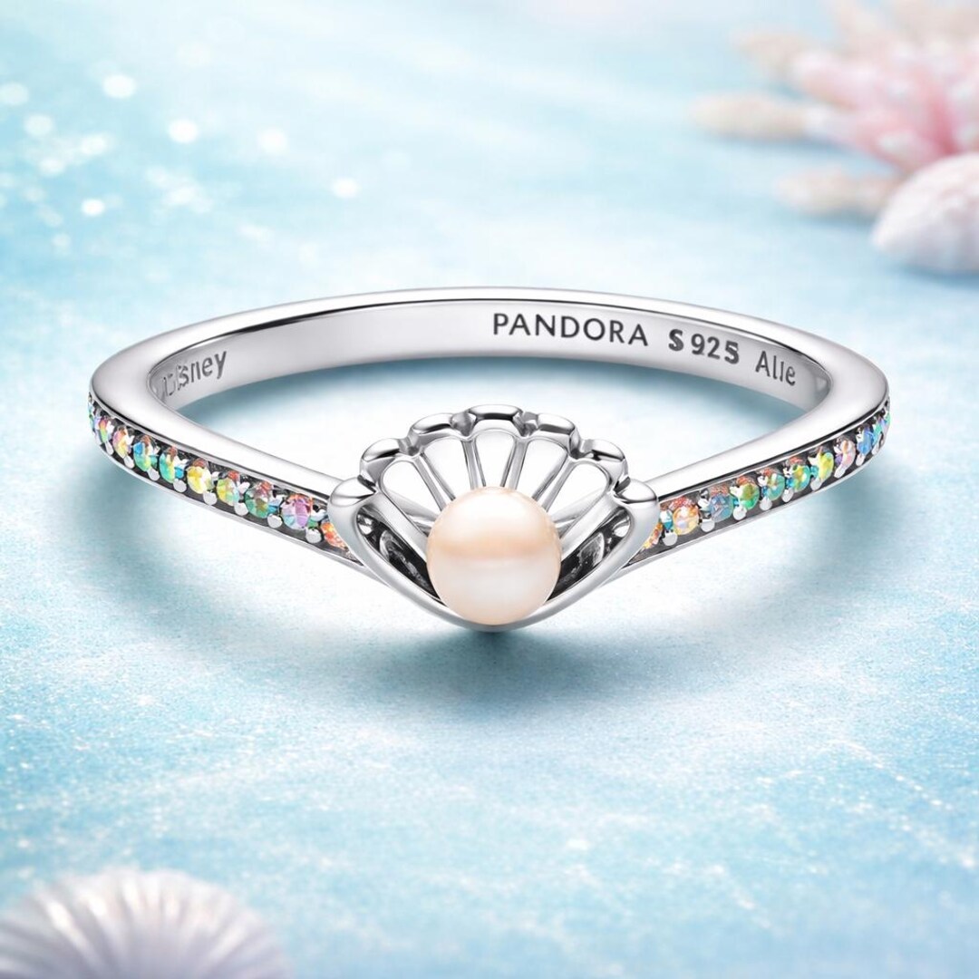Elegant Pearl Shell Ring - Etsy