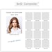 5x7 Vertical Image Box Template for 100 Prints, WHCC, Editable File ...
