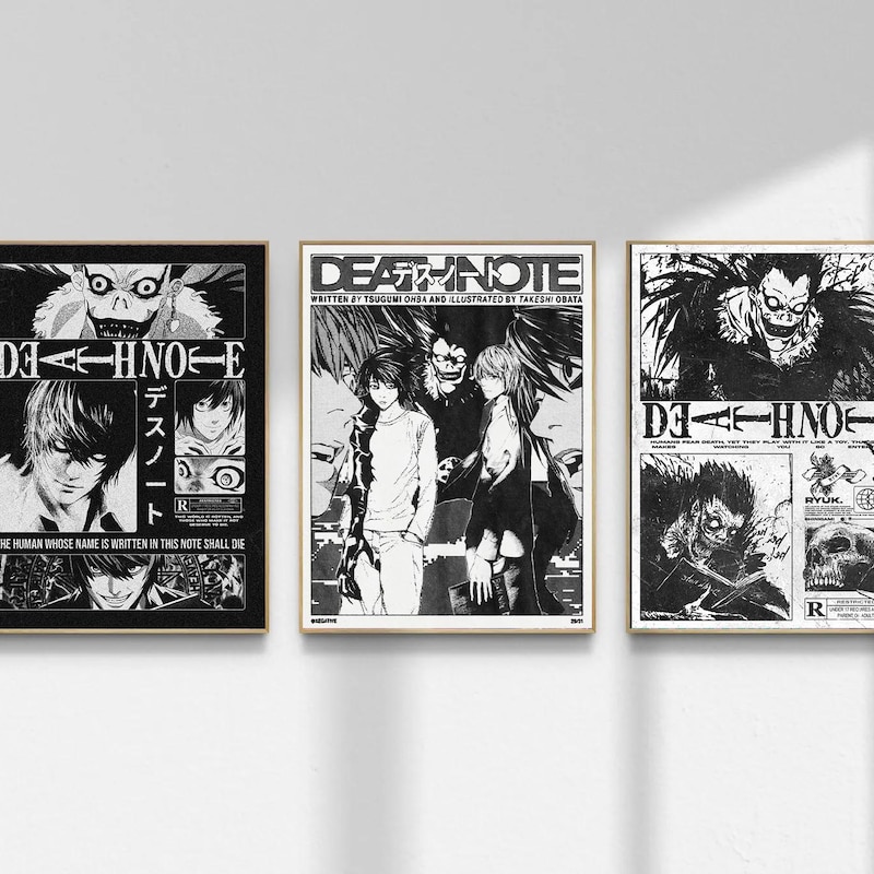 Death Note Poster - Etsy