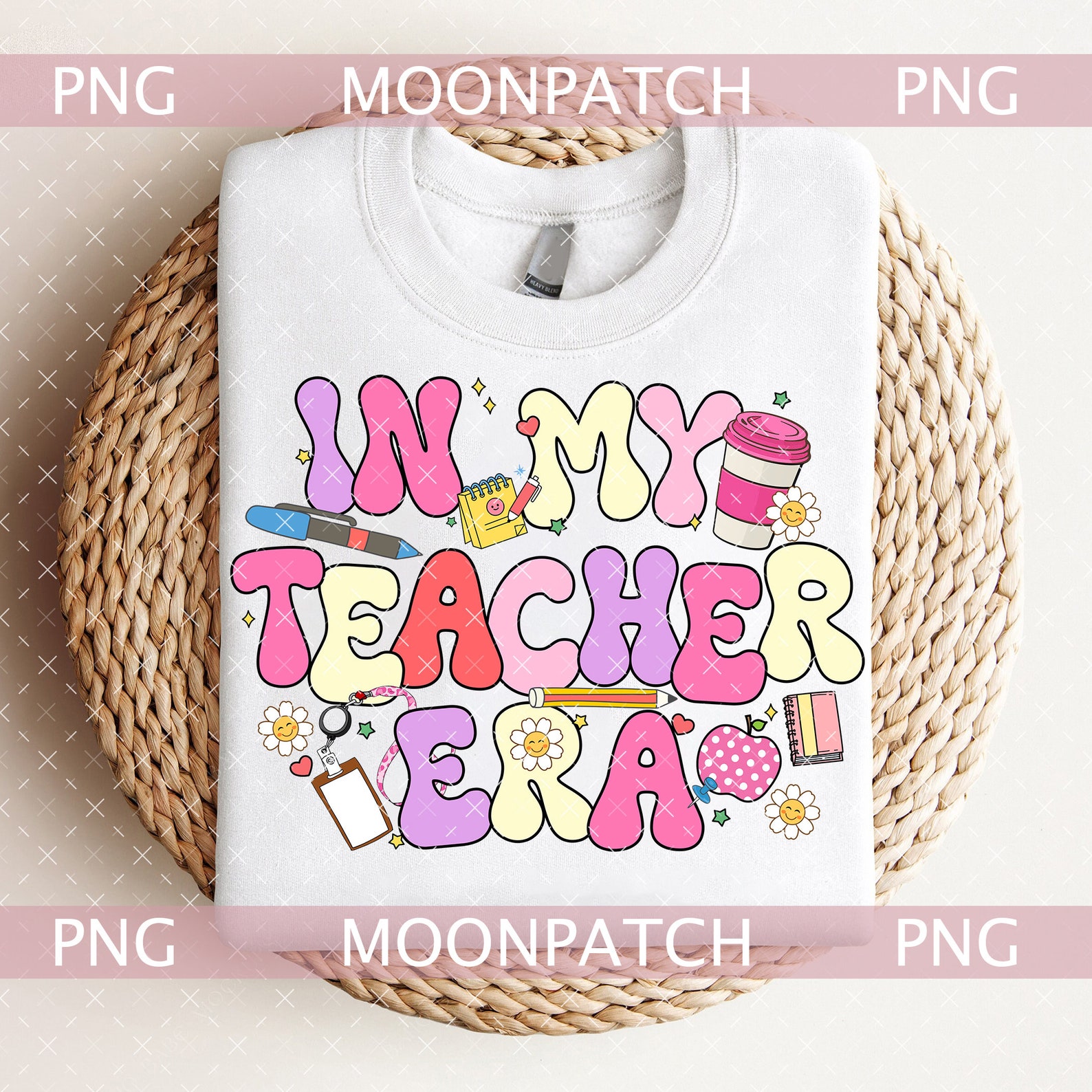 In My Teacher Era Png, Teacher Appreciation, Teacher PNG, Back to ...
