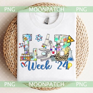 Lab Week 2024 Png, Lab Tech Png, Laboratory Technician Png, Tie Dye Lab ...