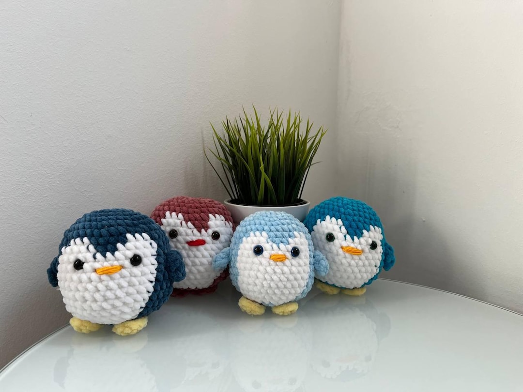 Pepe the Penguin – Hand-crocheted Amigurumi | Cuddly Plush Toy, Lovely ...