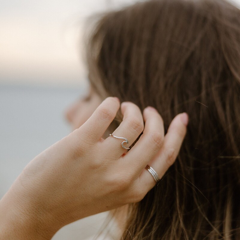 Wave Ring - Etsy
