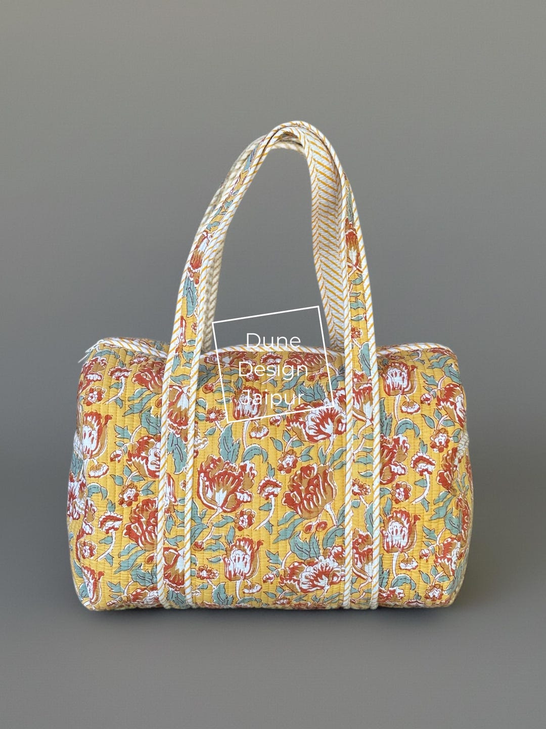 Block Print Duffle Bag, Travel Bags - Etsy