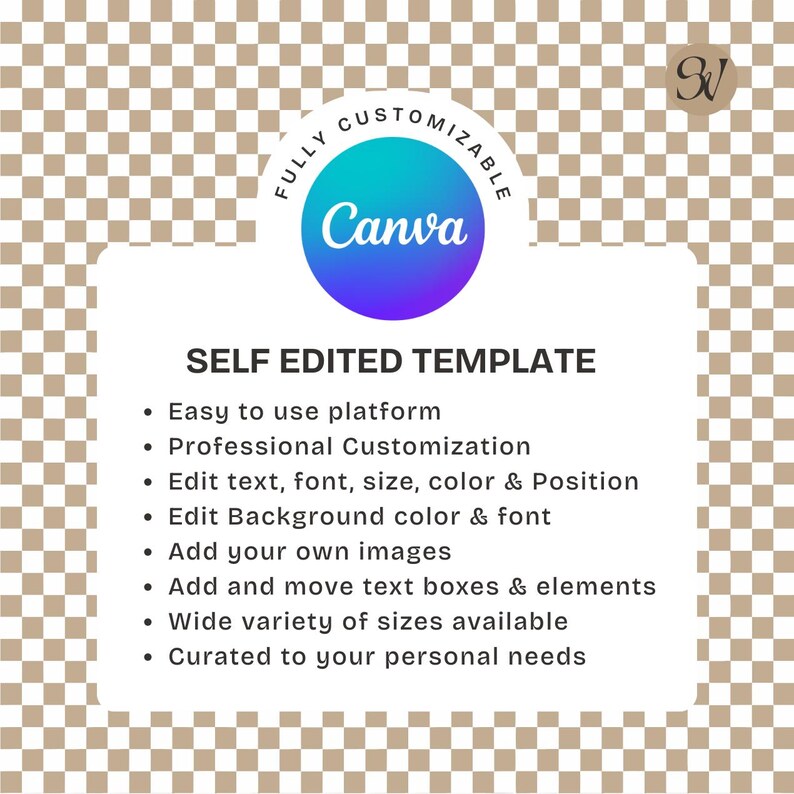 Editable ATS CV Resume Template | Professional Design | Canva Editable ...