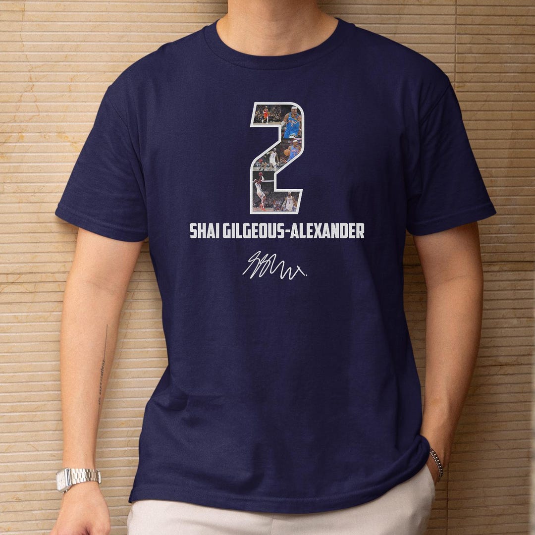 Shai-inspired Collage Personalized Design, Basketball #2 Jersey Style ...