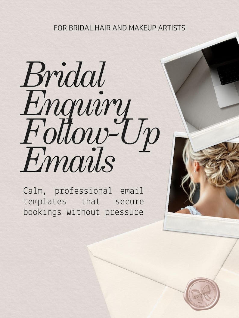 Bridal Enquiry Follow-up Email Scripts - Etsy