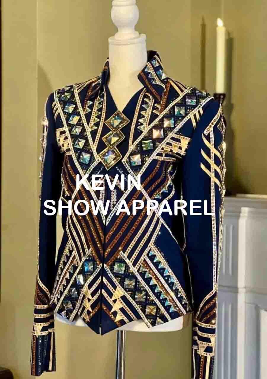 Western Show Jacket Showmanship Jacket Horsemanship Jacket J-4 - Etsy