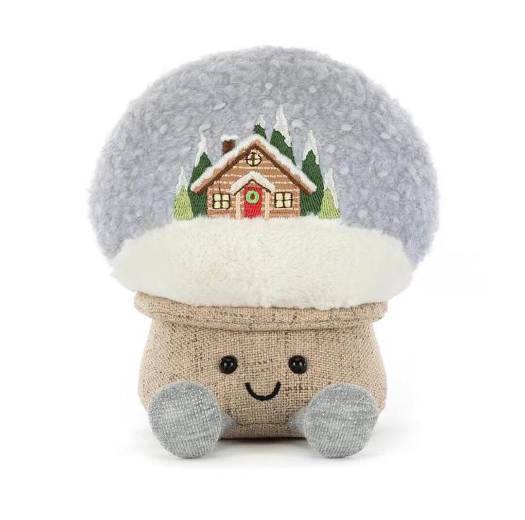 Jellycat Fun Snowball Plush Toy, Comforting Doll, Gift, 2025 Christmas ...
