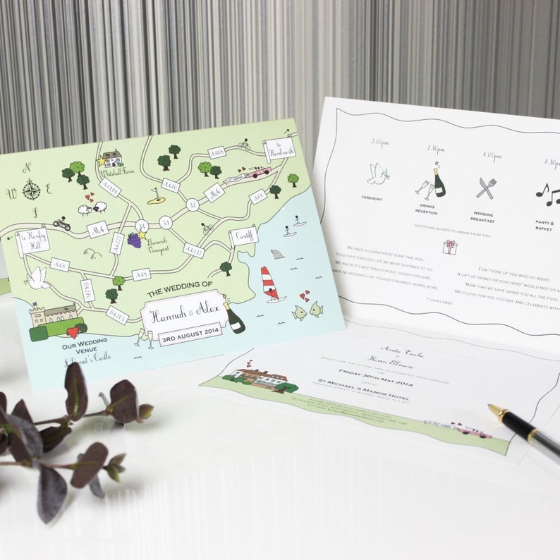 Single Sample - Custom Map - Etsy