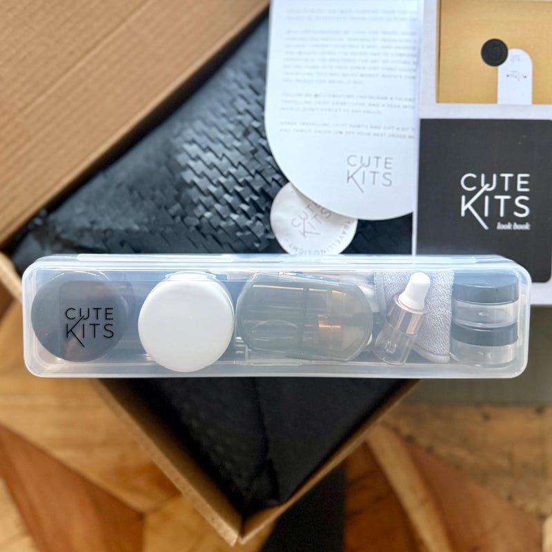 Mini Cosmetic Travel Jar - Etsy UK