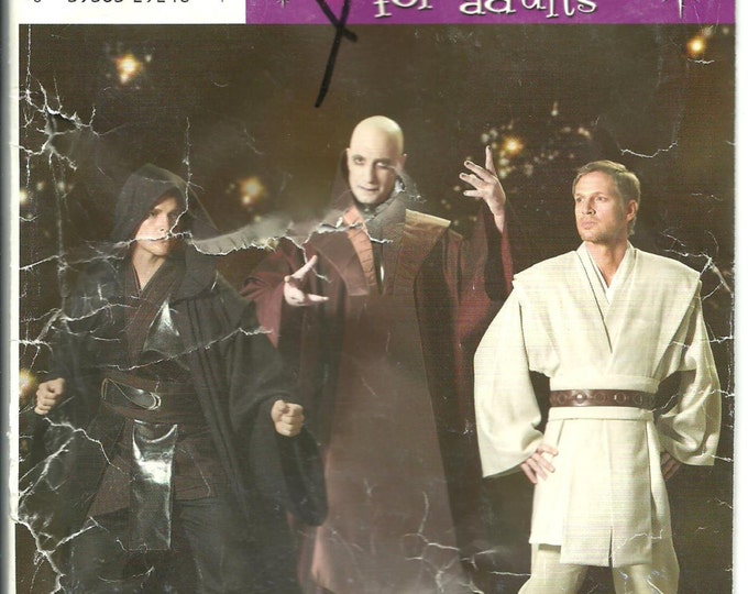 RARE Hard to Find Simplicity 4450 / 0579 Adult Mens Star Wars Costumes ...
