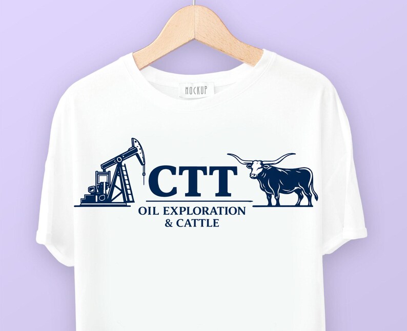 Ctt Oil Cattle Bundle PNG, Oilfield Cowboy Boots, CTT Oil Exploration ...