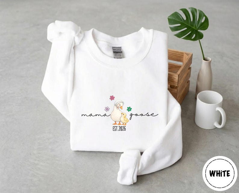 Mama Goose and Baby Bird Shirt, New Mom Matching Family Gift - Etsy UK