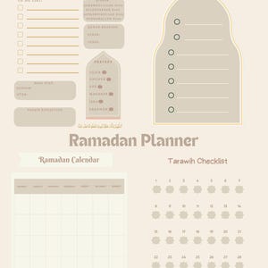 Ramadan Planner | Daily Ibadah, Goals & Reflection Journal (digital ...