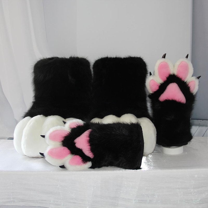 Furry Feet - Etsy