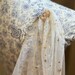 Floor Length Ivory Celestial Wedding Cape Veil, Gold Draped Star ...