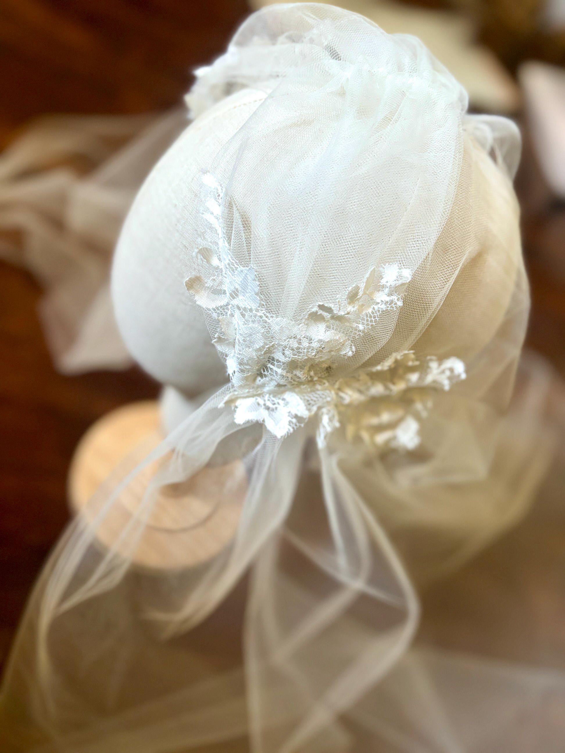 Easy Sewing Pattern for Juliet Cap Cathedral Wedding Veil, Retro Style ...