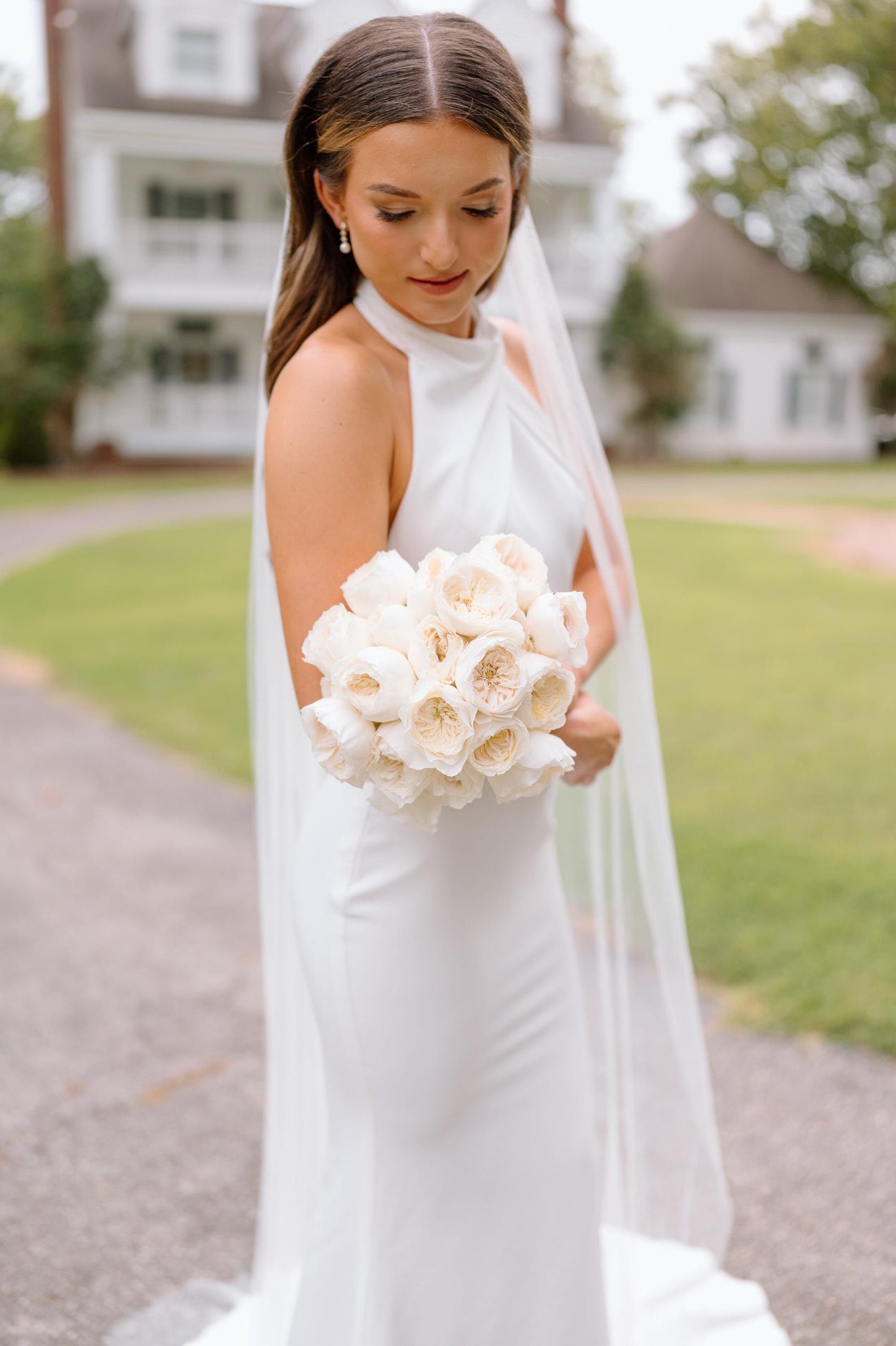Soft Net Wedding Veil 118'' Wide, English Tulle Chapel Bridal Veil, 1 ...
