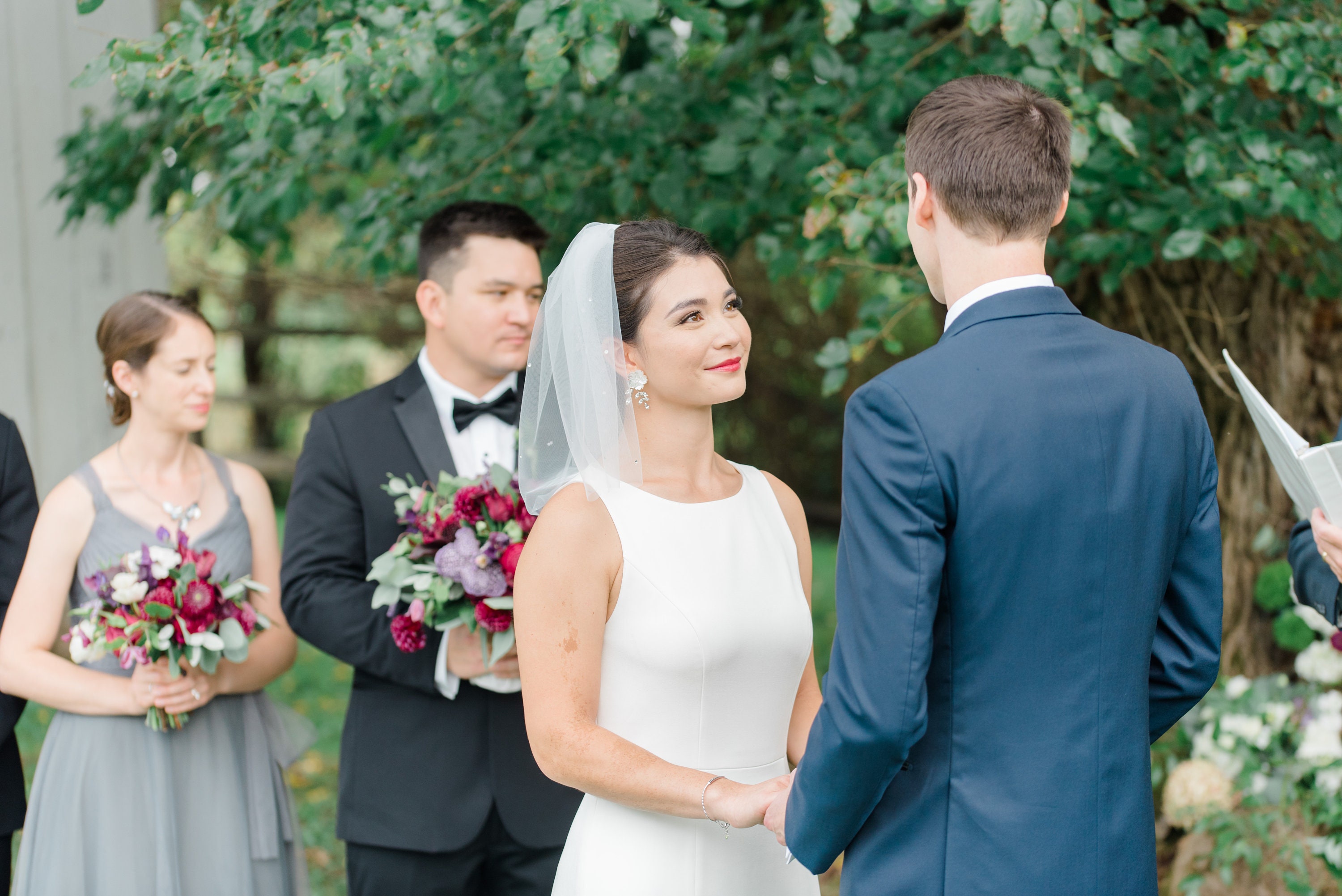 Short Shoulder Length Wedding Veil with Rhinestones Beaded | Etsy