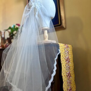 Easy Sewing Pattern for Juliet Cap Cathedral Wedding Veil, Retro Style ...